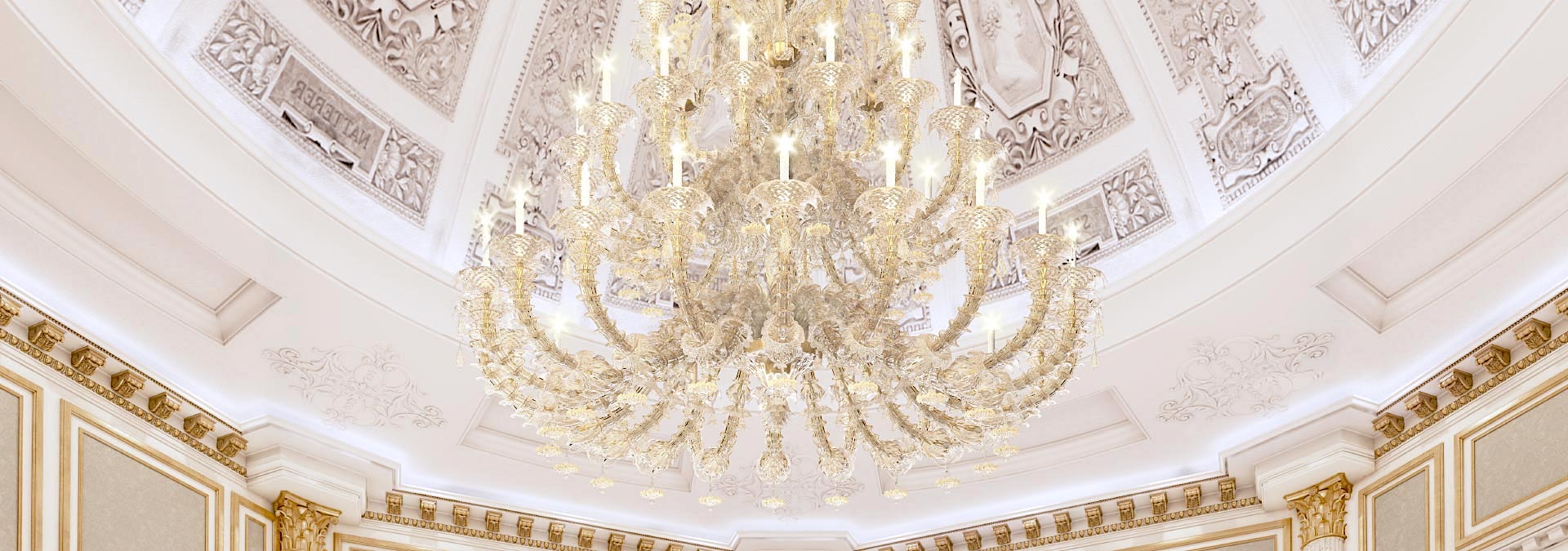 Murano Glass Luxury Rezzonico Chandeliers | Seguso Gianni
